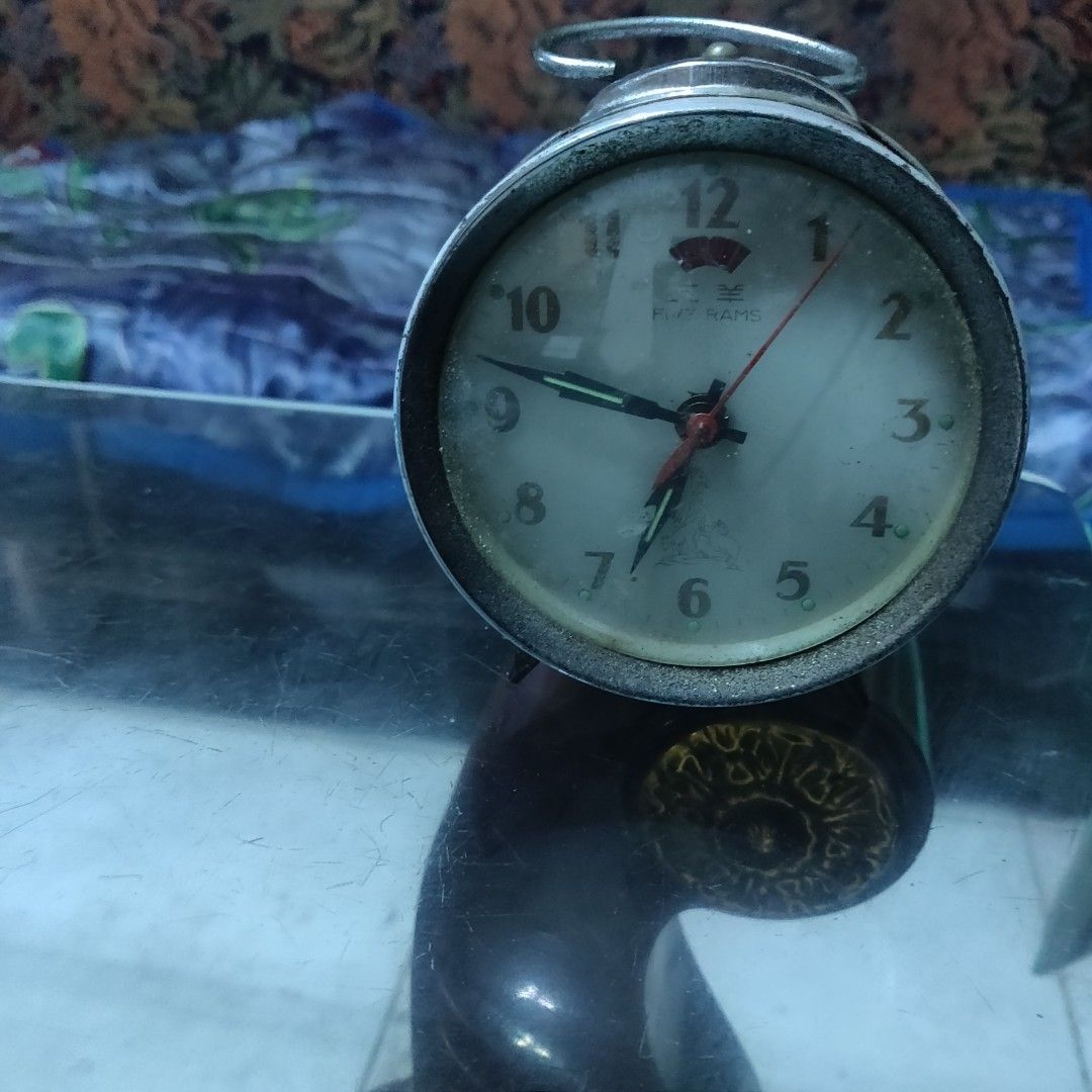 Vintage Alaram clock Five Rams, Hobbies & Toys, Memorabilia ...