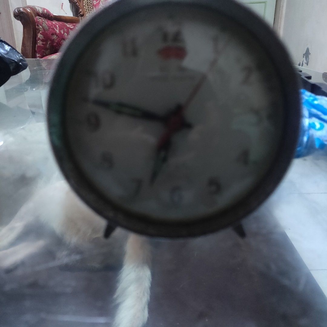 Vintage Alaram clock Five Rams, Hobbies & Toys, Memorabilia ...