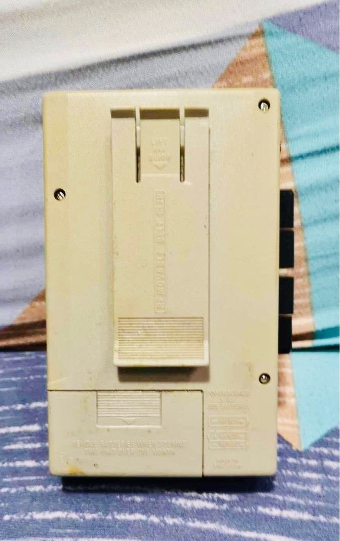 Vintage GE General Electric Walkman, Audio, Portable Music Players on ...