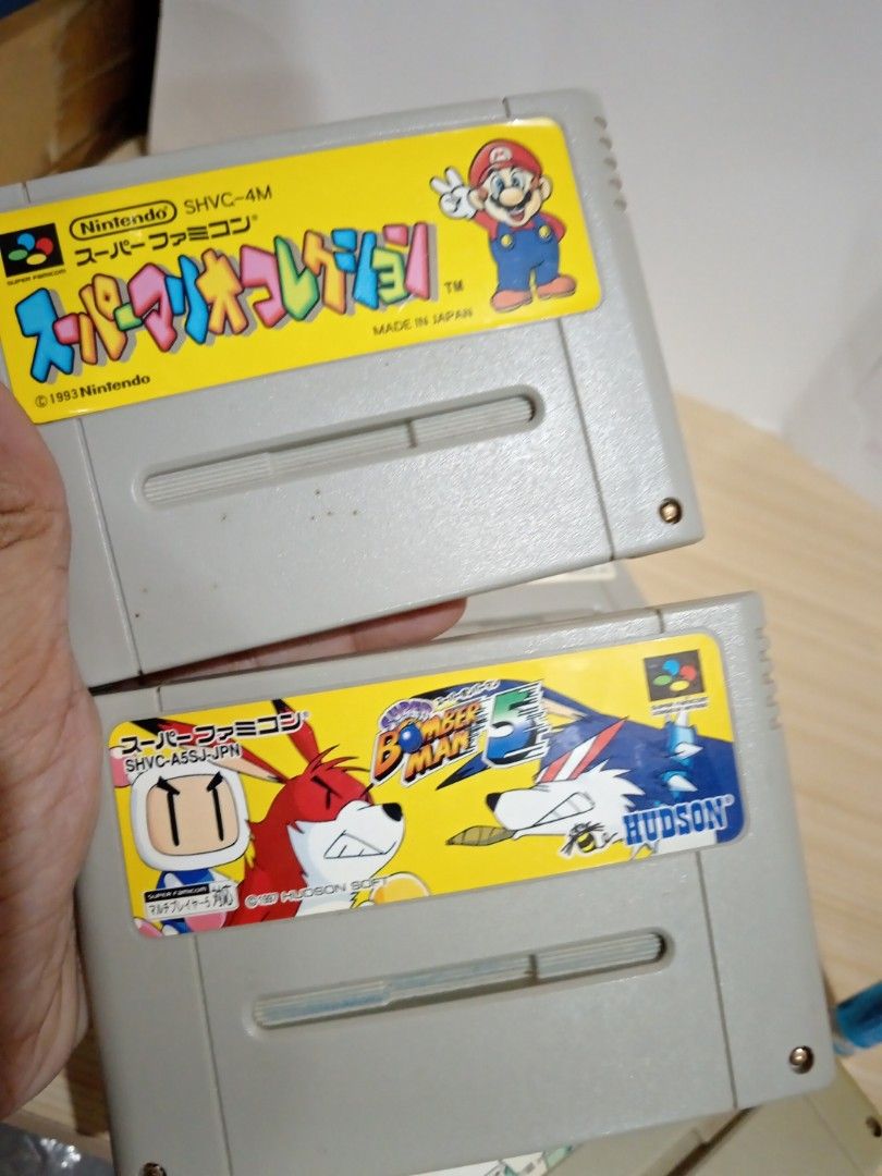 Vintage nintendo games Japan Surplus Collectible, Video Gaming, Video ...
