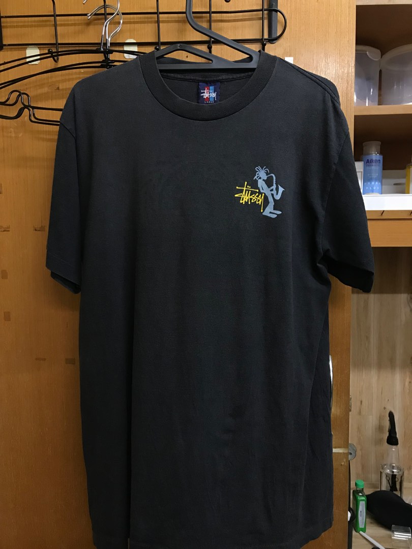 Vintage stussy trumpet stickman 90s, Men's Fashion, Tops & Sets ...