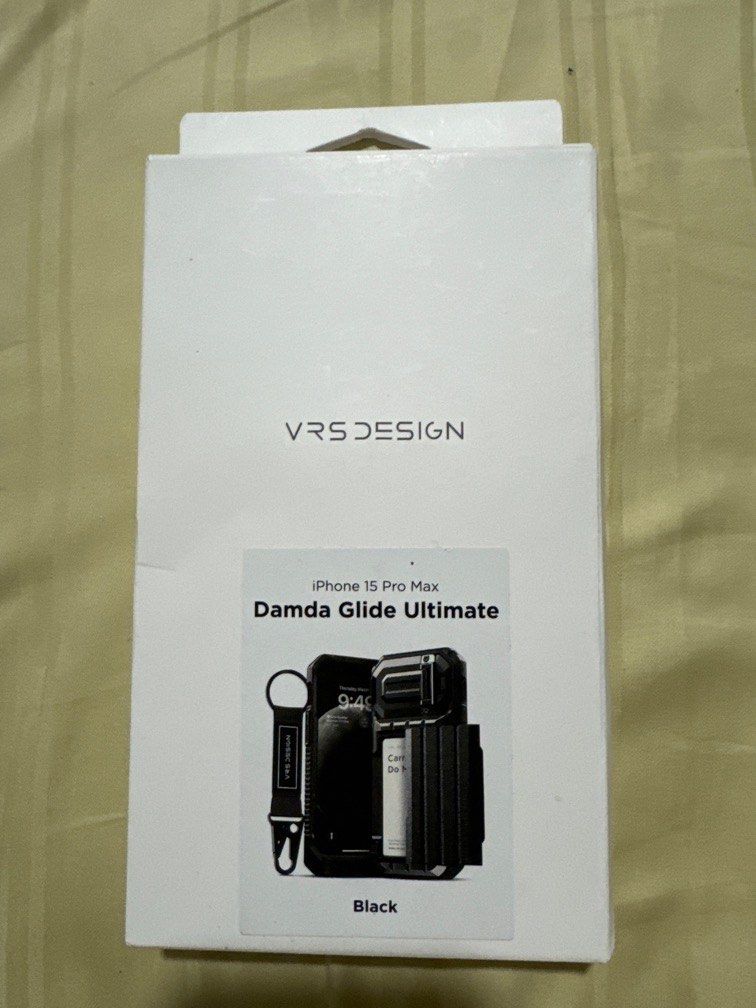 VRS design Damda Glide Ultimate For IPhone 15 Pro Max, Mobile Phones & Gadgets, Mobile & Gadget ...