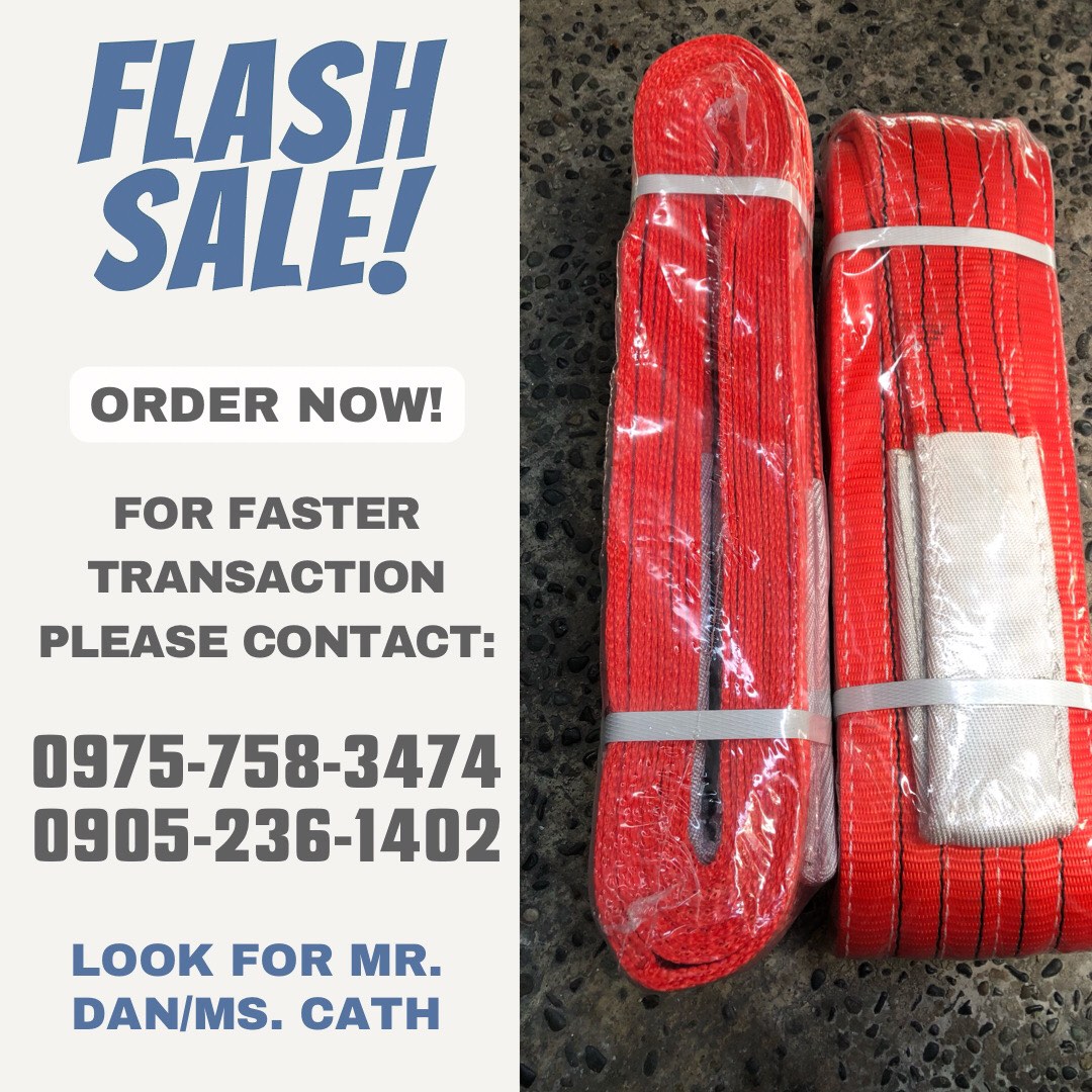 Web Sling, Commercial & Industrial, Construction Tools & Equipment on ...