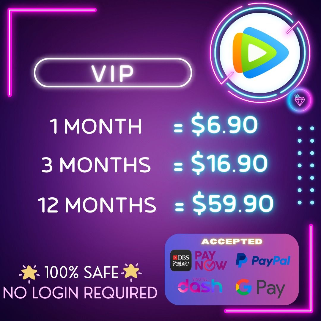 WeTv | International Tencent | Gift Card | No Login |, Video Gaming ...