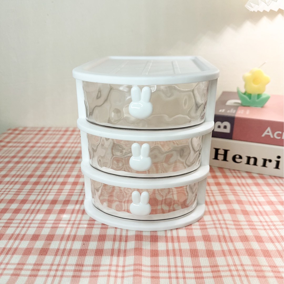 White Bunny Desk Drawer, Furniture & Home Living, Home Decor, Other ...