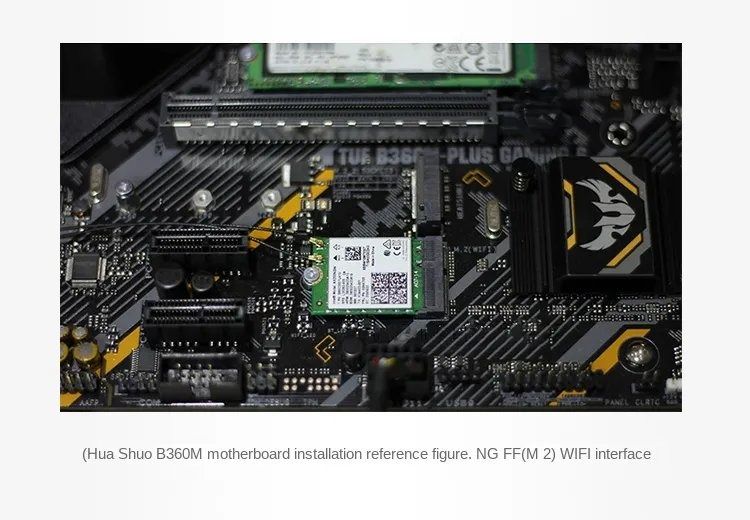 Wifi 6E AX211NGW Tri Band 2.4G/5G/6Ghz Wireless Network Wifi Card For ...