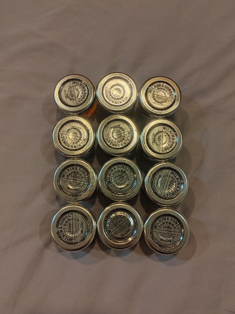 Wilkin & Sons of Tiptree Jam- 28g Mini Jar (Strawberry, Pure Honey ...