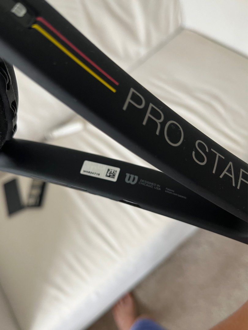 Wilson Pro Staff v13, Sports Equipment, Sports & Games, Racket & Ball ...