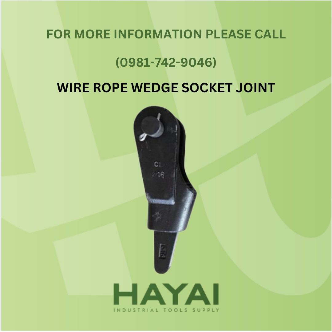 Wire Rope Wedge Socket Joint, Commercial & Industrial, Construction ...