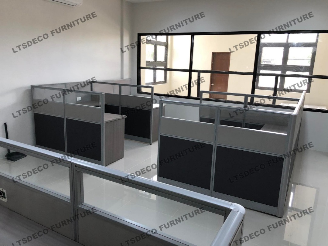 WORK STATION OFFICE PARTITION AND FURNITURE, Furniture & Home Living ...