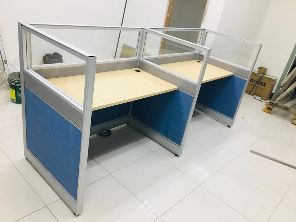 WORKSTATION MODUALR PARTITION AND FURNITURE WITH GLASS, Furniture ...