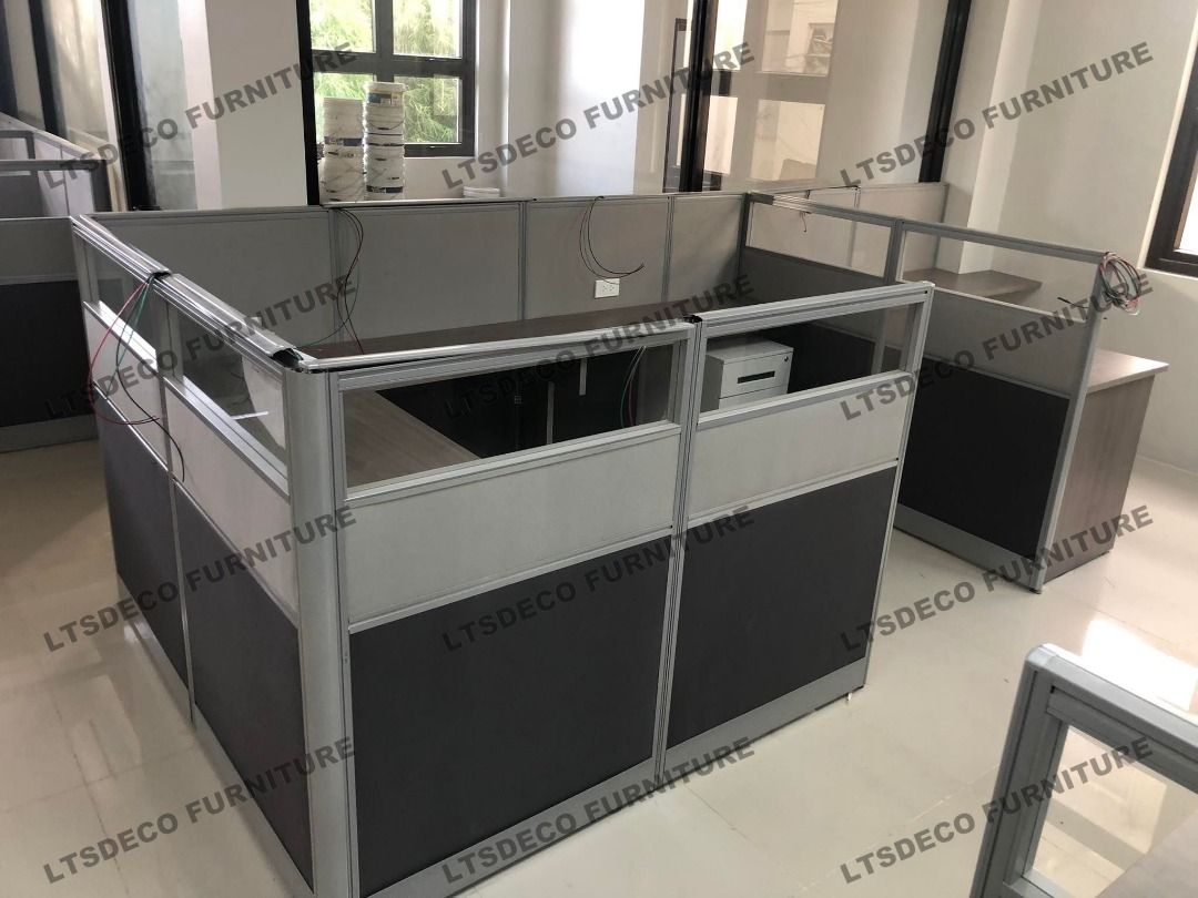 WORKSTATION MODULAR PARTITION AND FURNITURE, Furniture & Home Living ...