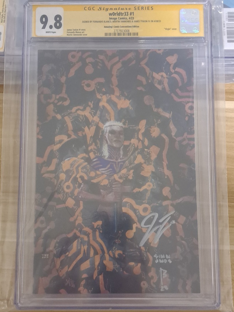 Worldtr33 #1 Virgin Cover Amazing Las Vegas Comic Con Exclusive by ...