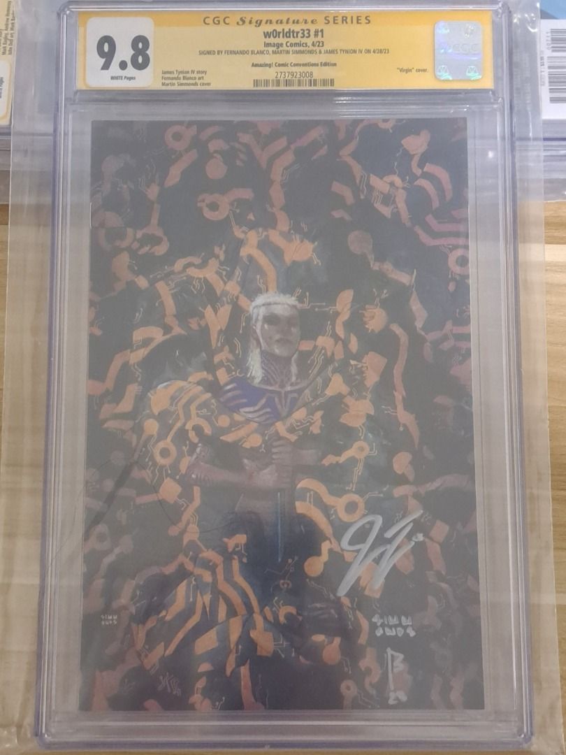 Worldtr33 #1 Virgin Cover Amazing Las Vegas Comic Con Exclusive by ...