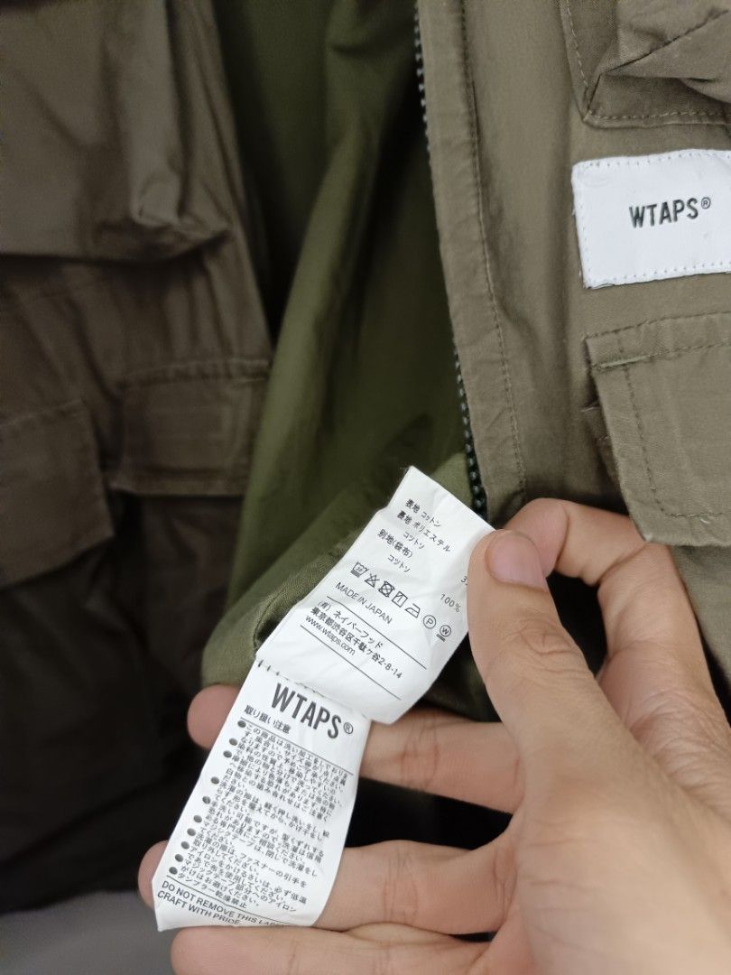 WTAPS Modular Jacket in Olive Green, Men's Fashion, Coats, Jackets and Outerwear on Carousell
