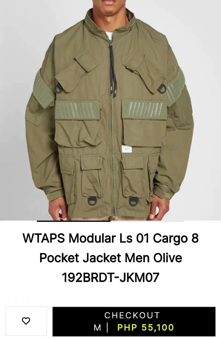 WTAPS Modular Jacket in Olive Green, Men's Fashion, Coats, Jackets and ...
