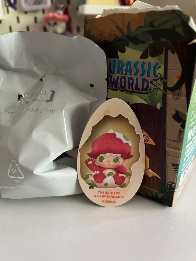 WTS popmart dimoo - birth of baby dinosaur, Hobbies & Toys, Toys ...
