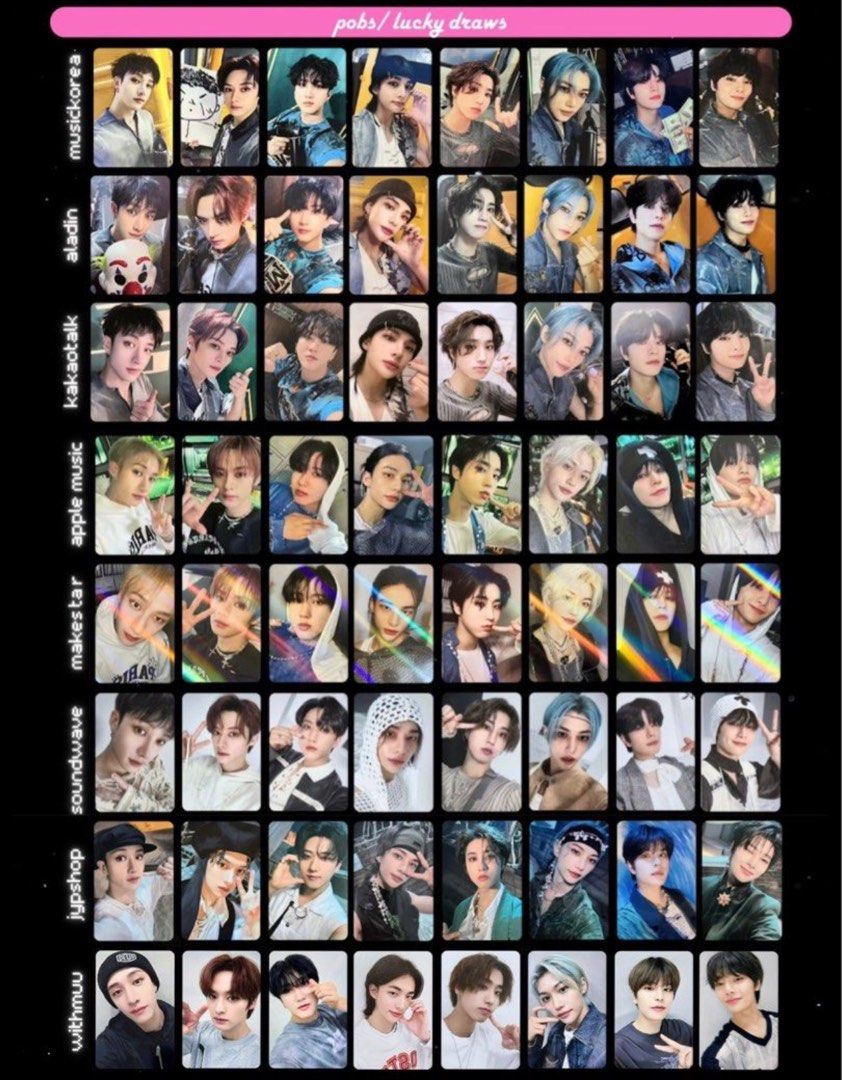 WTS Rockstar skz POBs, Hobbies & Toys, Memorabilia & Collectibles, K ...