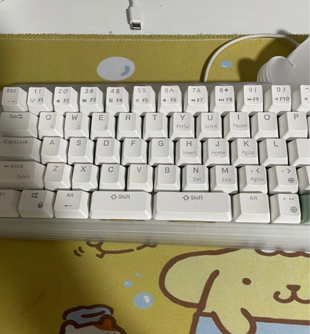 wtt/wts custom 60% bongo cat keyboard, Computers & Tech, Parts ...