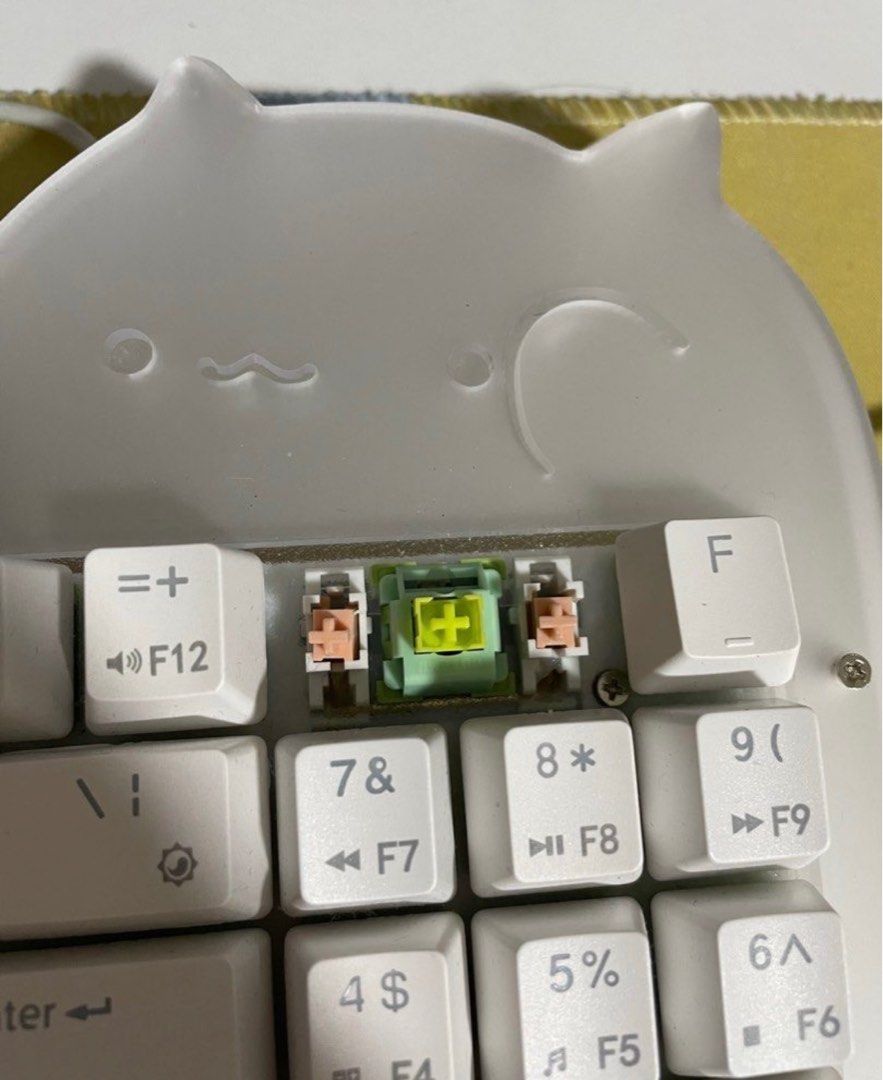 wtt/wts custom 60% bongo cat keyboard, Computers & Tech, Parts ...