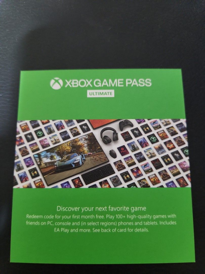 Xbox Game Pass Ultimate 1 Month, Tickets & Vouchers, Vouchers on Carousell