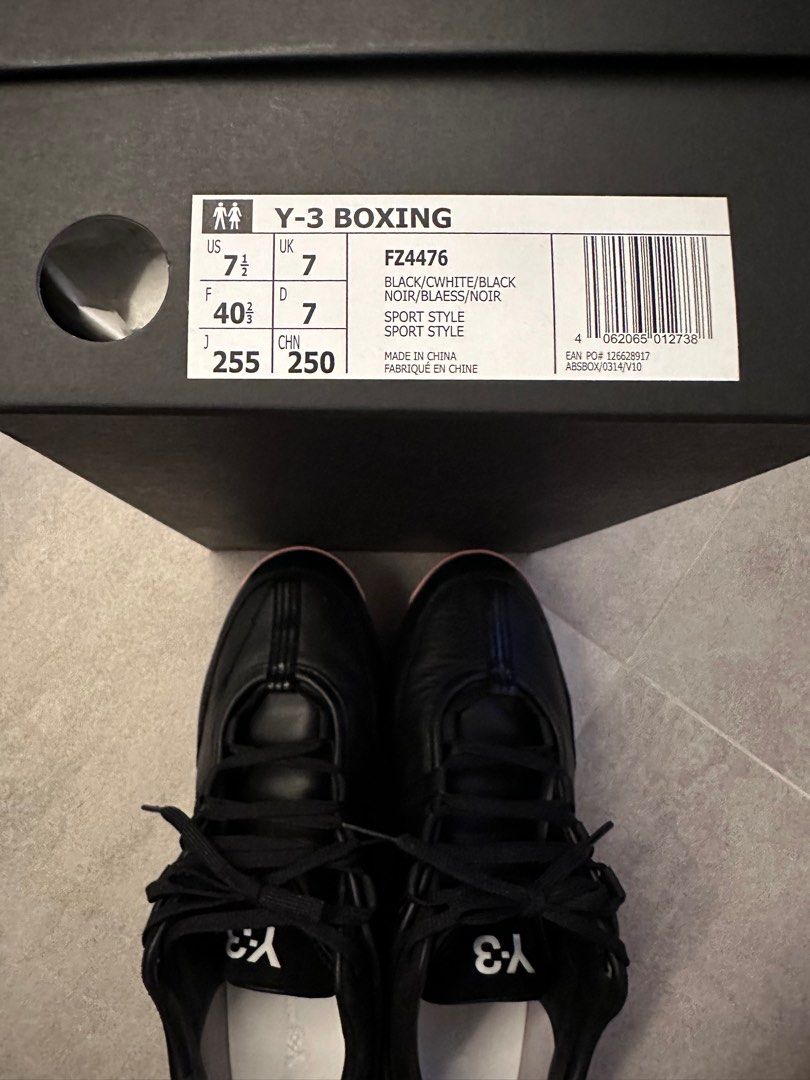 Y3 Boxing Shoe, Men's Fashion, Footwear, Sneakers on Carousell