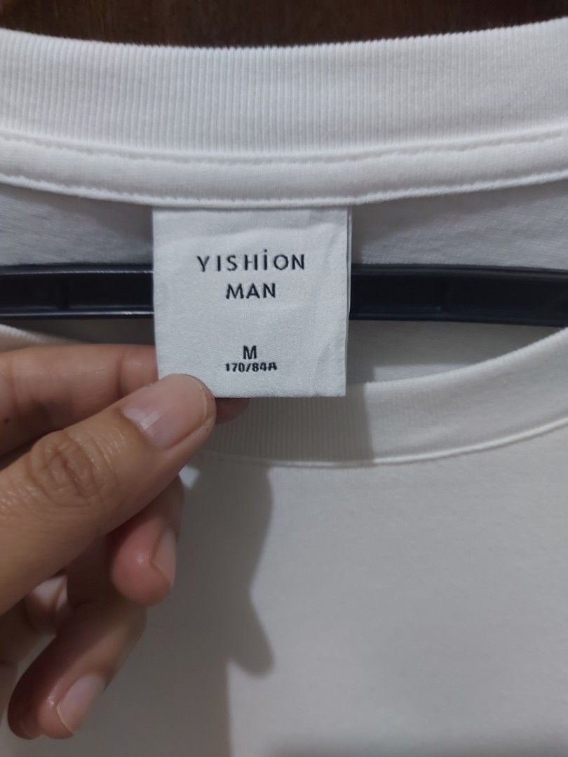 Yishion Man Tshirt, Men's Fashion, Tops & Sets, Tshirts & Polo Shirts ...