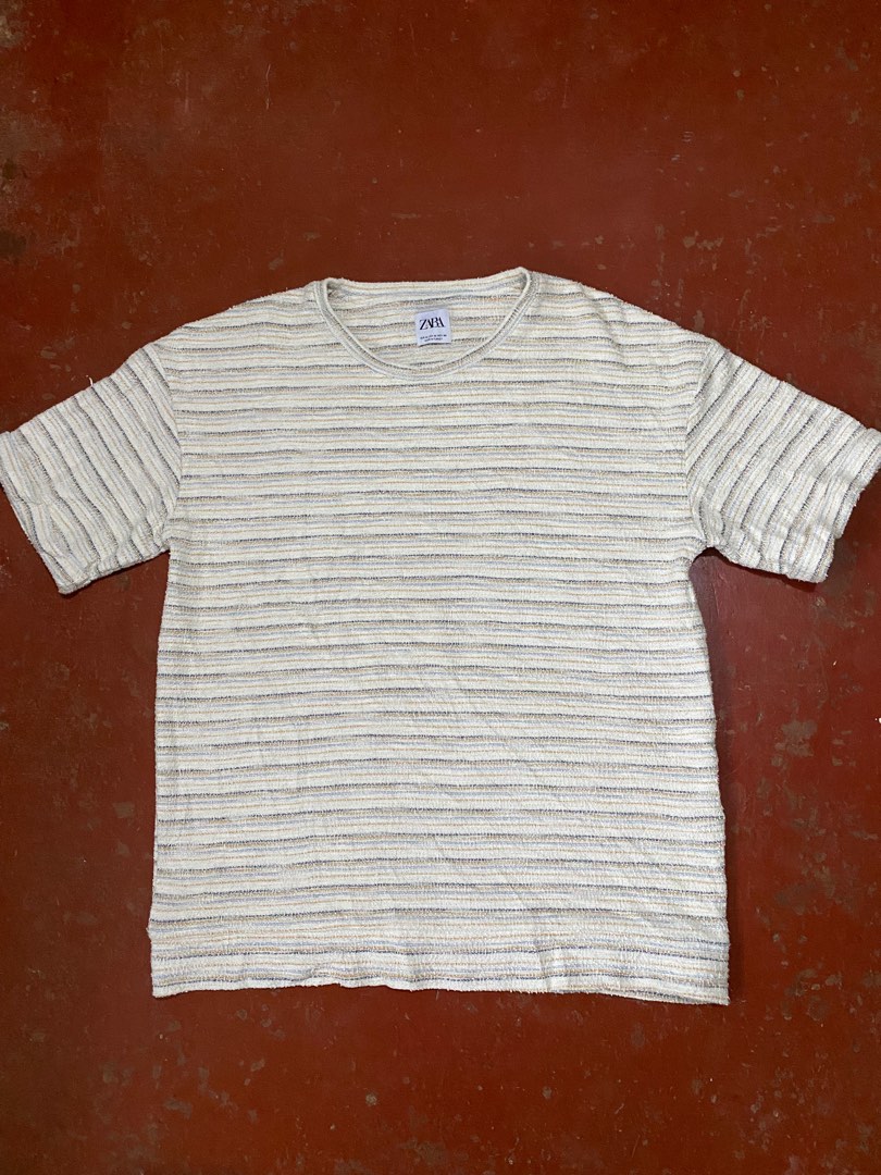Zara Tweed shirt for men, Men's Fashion, Tops & Sets, Tshirts & Polo ...