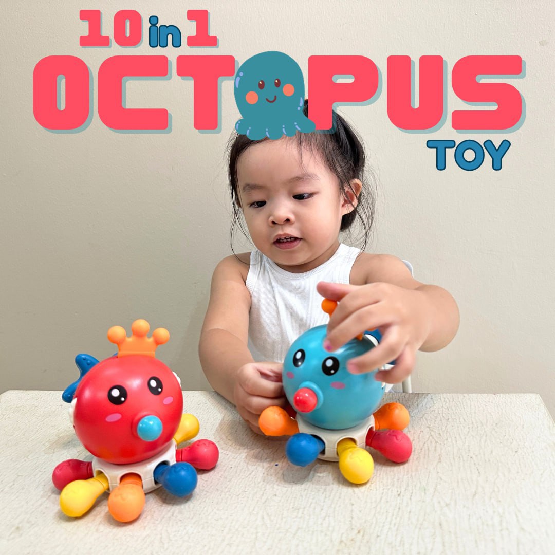 10-in-1 Octopus Toy, Hobbies & Toys, Toys & Games on Carousell