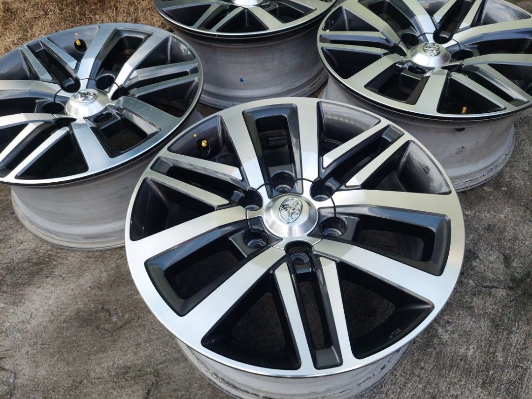 18 inch Fortuner V hilux Conquest mags 6 holes Fresh smooth for van hiace commuter grandia ...