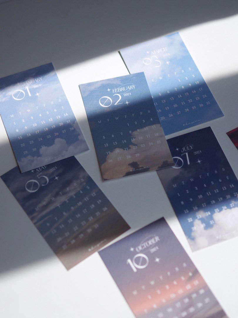 2024 MINI POCKET CALENDAR, Hobbies & Toys, Stationery & Craft, Art ...