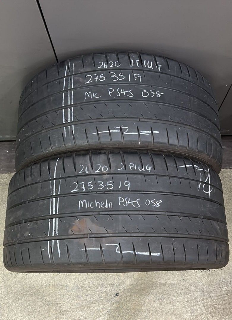 275/35/19 Michelin PS4S, Car Accessories, Tyres & Rims on Carousell
