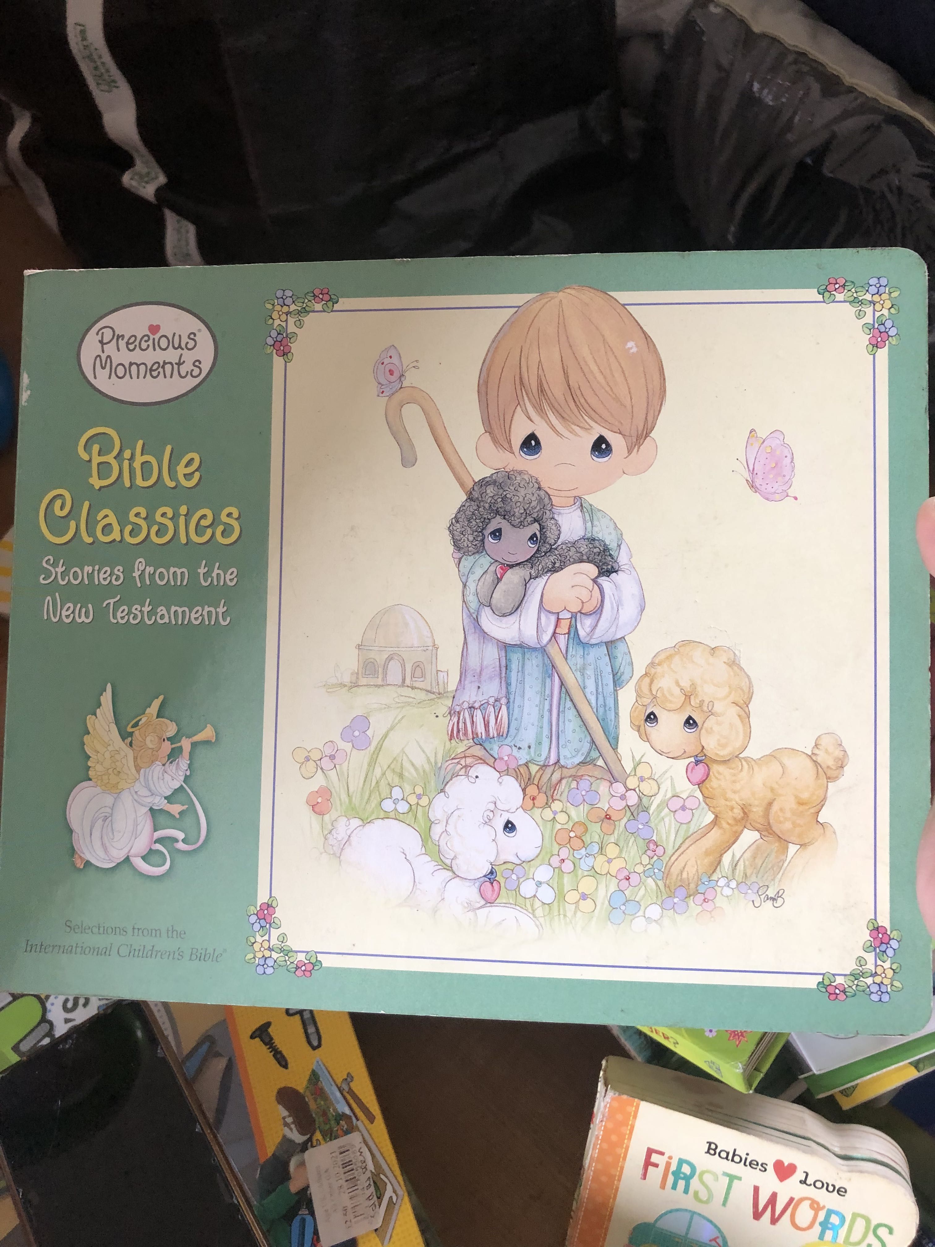 2pcs Precious Moments Bible Classics Old and New Testament board books ...