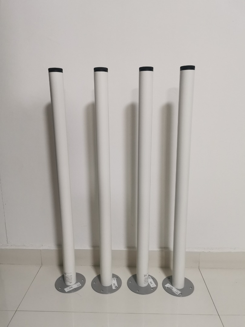 4 pieces Ikea ADILS Table legs, Furniture & Home Living, Furniture ...