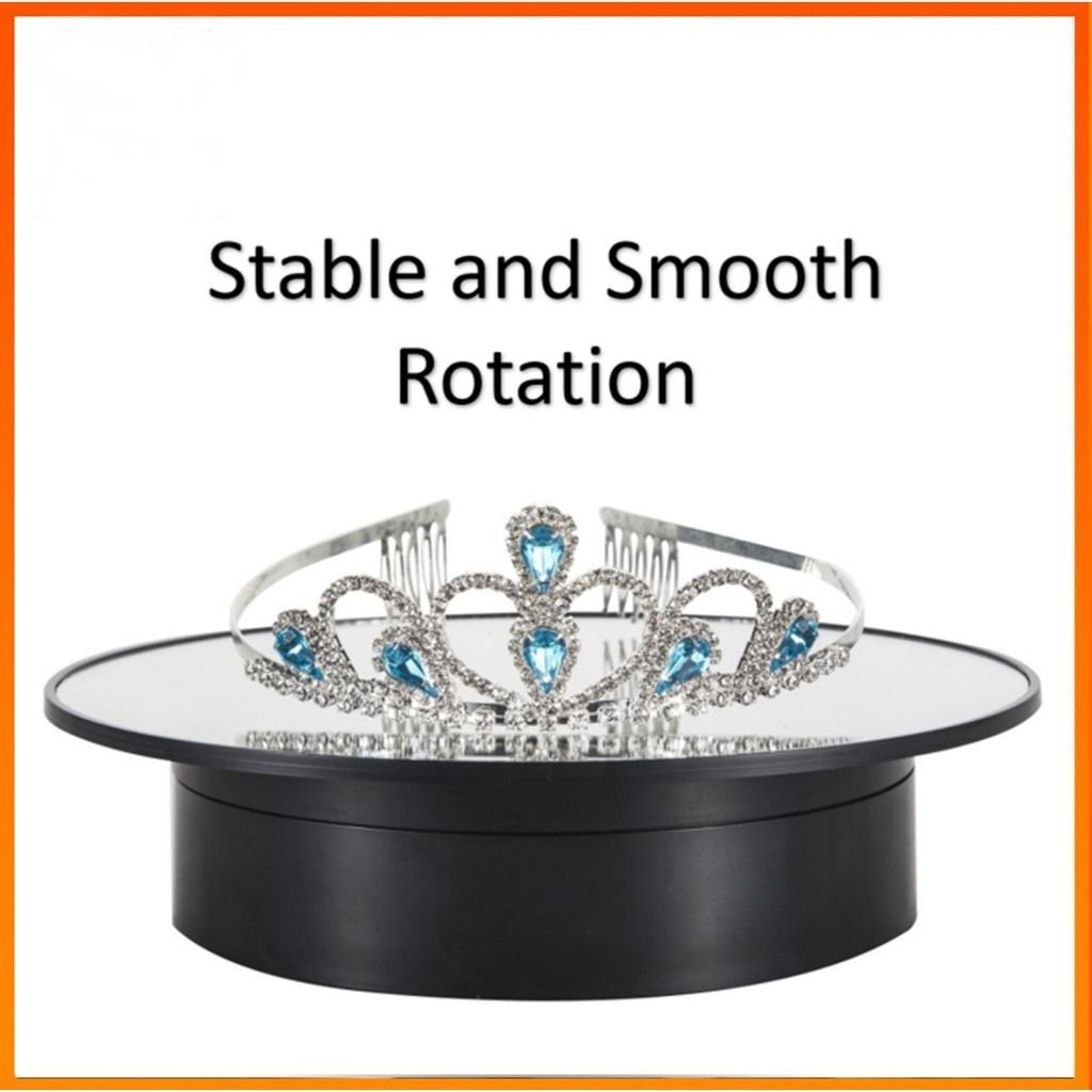 9KG adjustable speed photography rotating display stand 360° degree ...