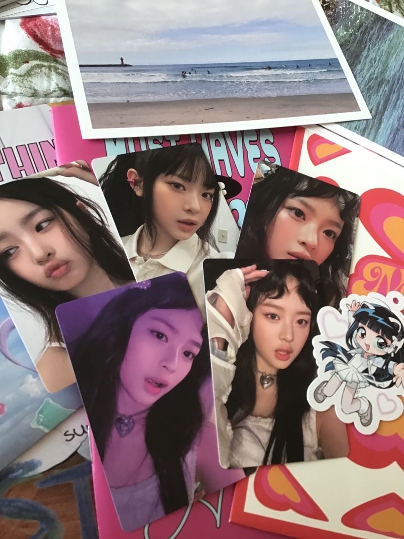 全新未拆 Hanni album get up beach bag ver, 興趣及遊戲, 收藏品及紀念品, 韓流 - Carousell