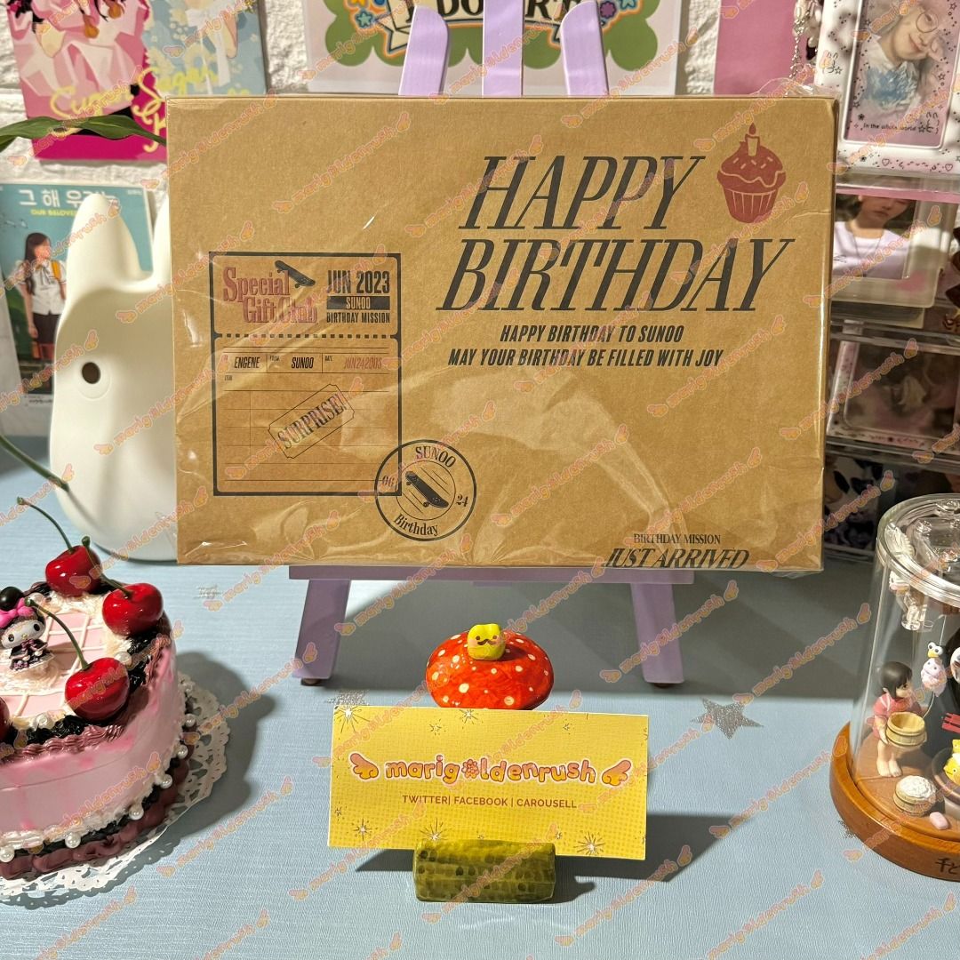 [ ON HAND ] ★ OFFICIAL ★ ENHYPEN Special Gift Club Sunoo Package ...