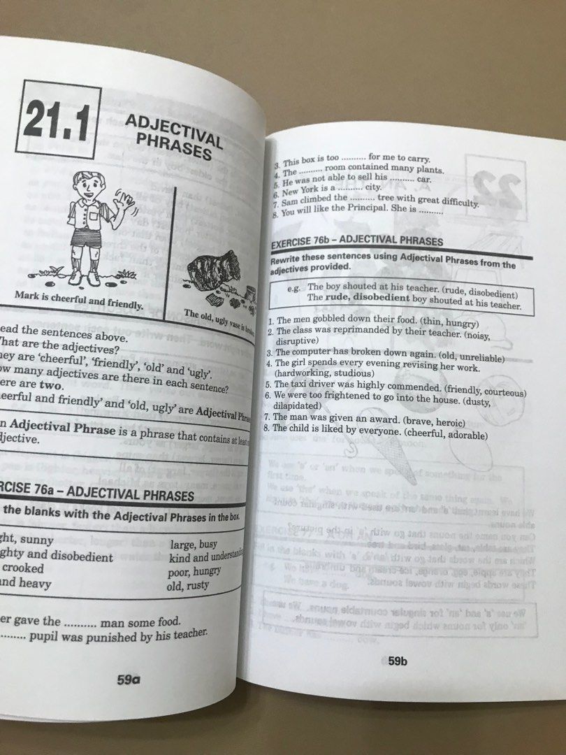 小三英文練習 primary 3 english grammar exercise, 興趣及遊戲, 書本 & 文具, 教科書 - Carousell