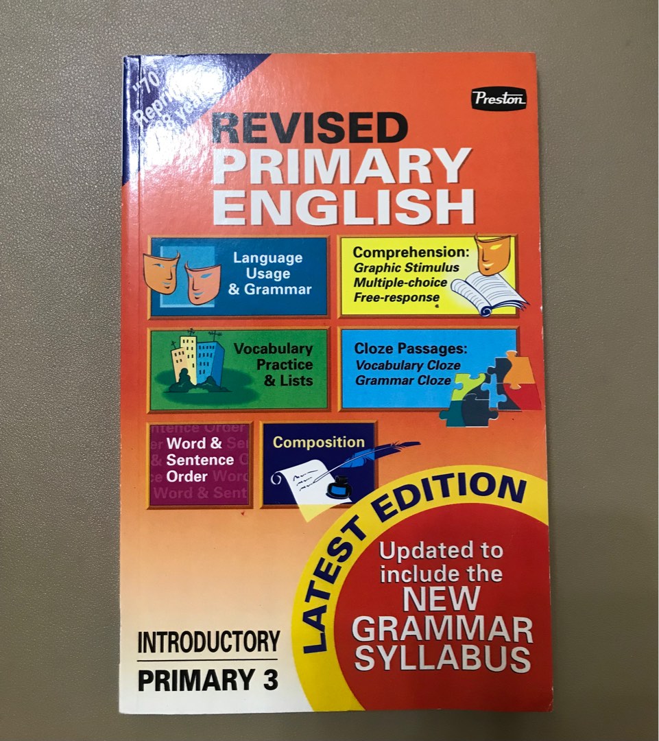 小三英文練習 primary 3 english grammar exercise, 興趣及遊戲, 書本 & 文具, 教科書 - Carousell