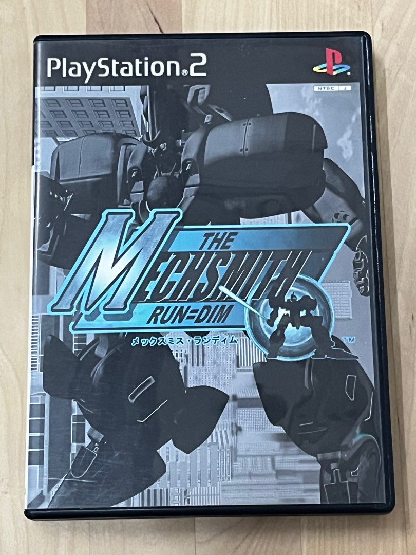 日版 PS2 THE MECHSMITH RUN = DIM 機甲技師 裝嵌成最強超級機械人 機戰式戰爭模擬遊戲, 電子遊戲, 遊戲機配件 ...