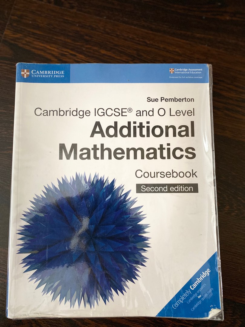 Additional mathematics igcse textbook, Hobbies & Toys, Books ...