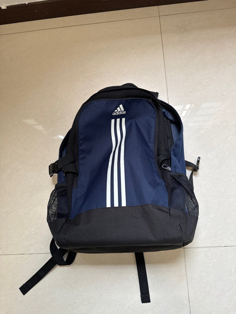 Adidas Backpack Navy Blue Travel, Men's Fashion, Bags, Backpacks on ...