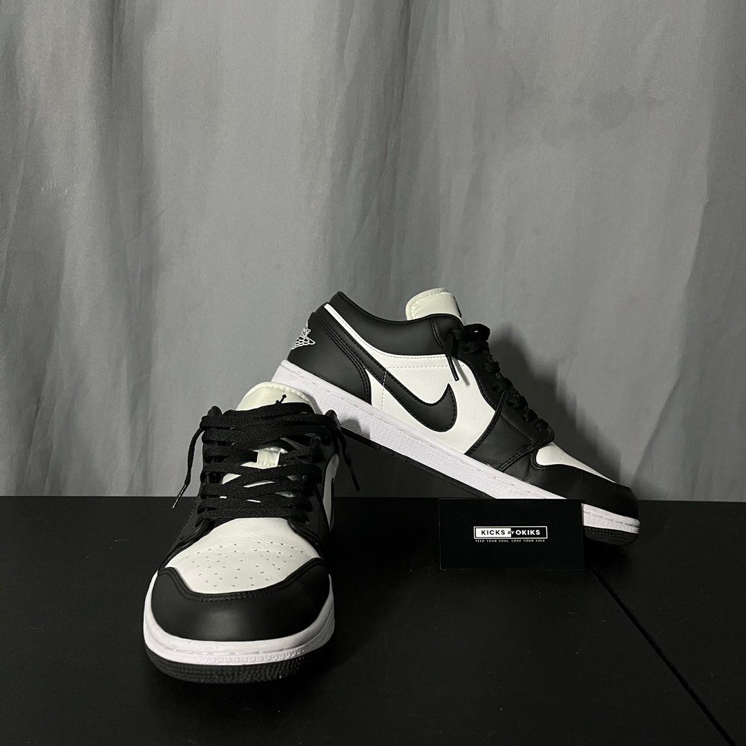 Air jordan 1 Low Panda, Men's Fashion, Footwear, Sneakers on Carousell