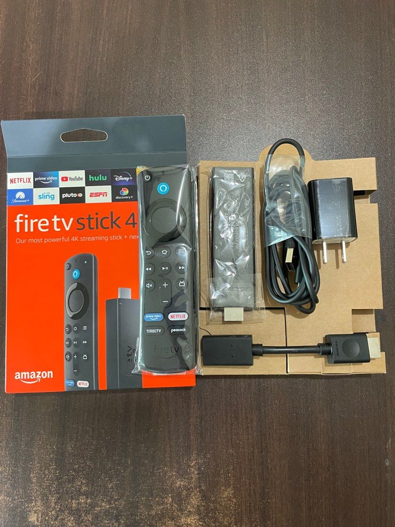 Amazon Fire TV Stick 4K MAX, TV & Home Appliances, TV & Entertainment ...