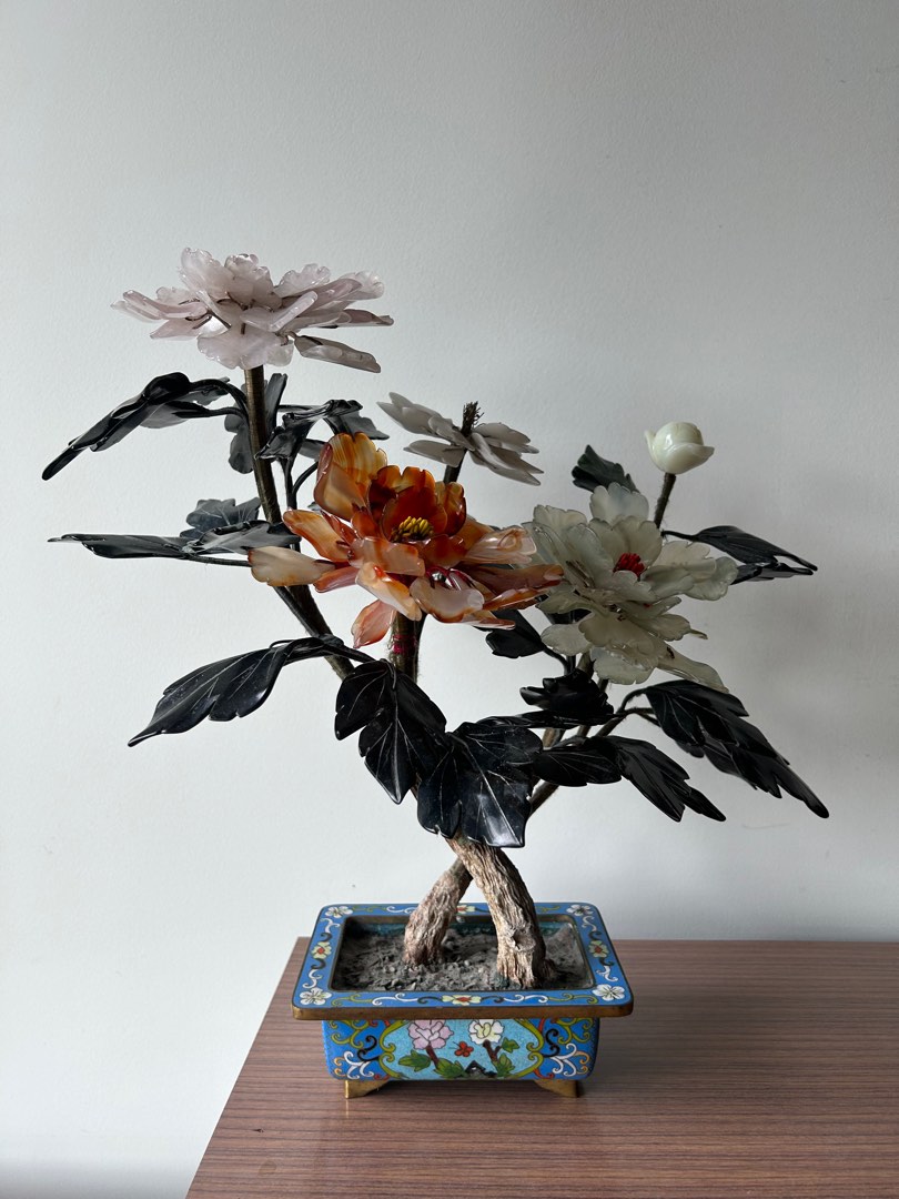 Antique glass flower set, Hobbies & Toys, Memorabilia & Collectibles ...