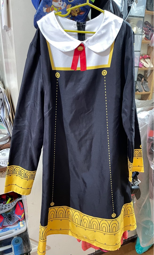 Anya Forger Costume for Kids Girl Cosplay Anime Spy X Family Cartoon ...