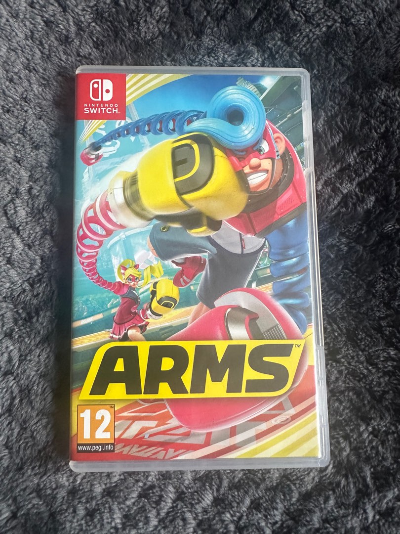 Arms switch game, Video Gaming, Video Games, Nintendo on Carousell