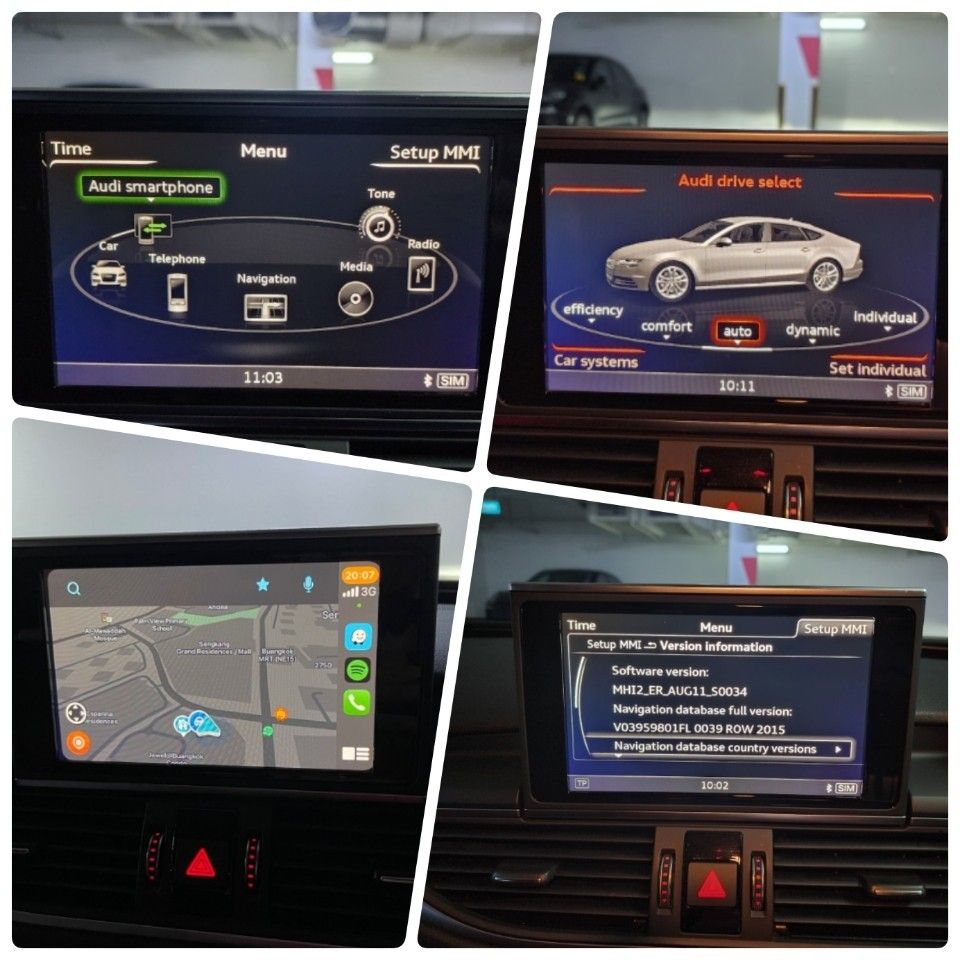 Audi MMI unlock Nagivation Map update for MIB2 A3/ A4/ A5/ A6/ A7/ Q5 ...