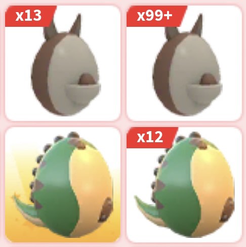 Aussie & Fossil Egg Adopt Me Roblox, Video Gaming, Gaming Accessories ...