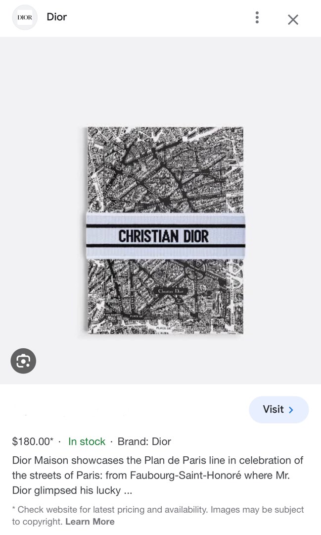 Authentic Christian Dior notebook, Hobbies & Toys, Stationary & Craft ...